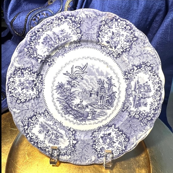 NEW WHARF POTTERY ENGLAND | Dining | Antique English Plate Very Rare ...
